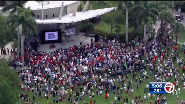 Hundreds call for gun reform legislation at ‘March for Our Lives ...
