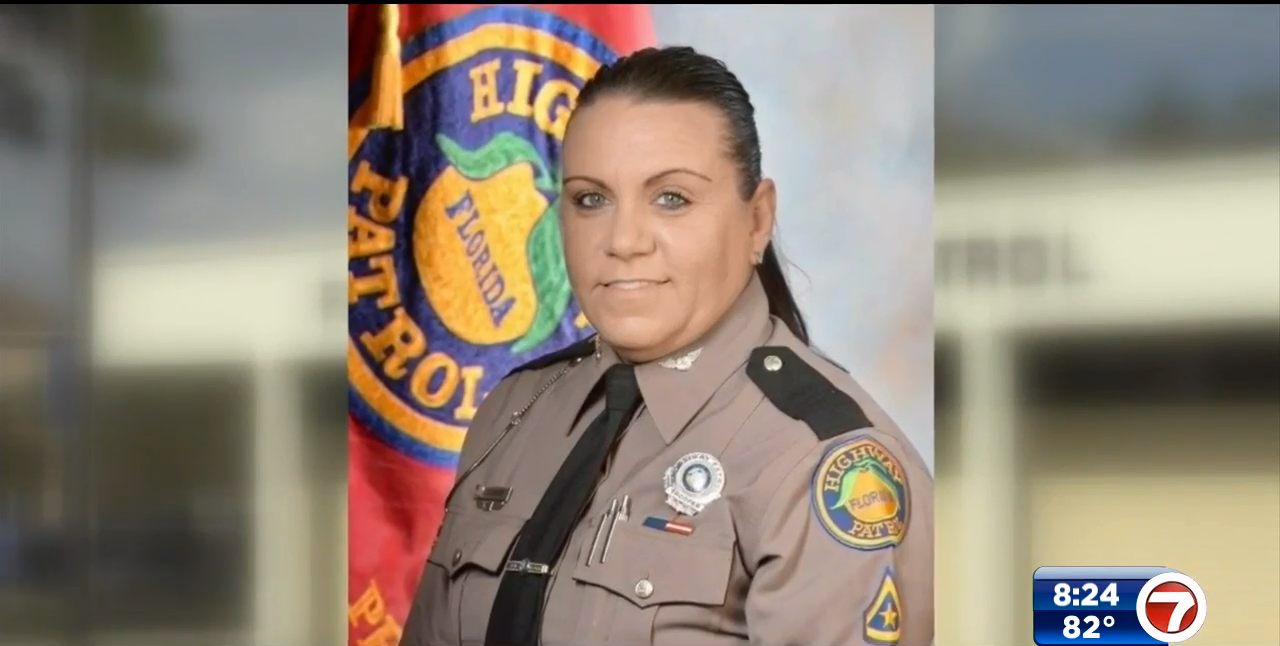 FHP trooper back on duty after colliding with vehicle to save runners ...