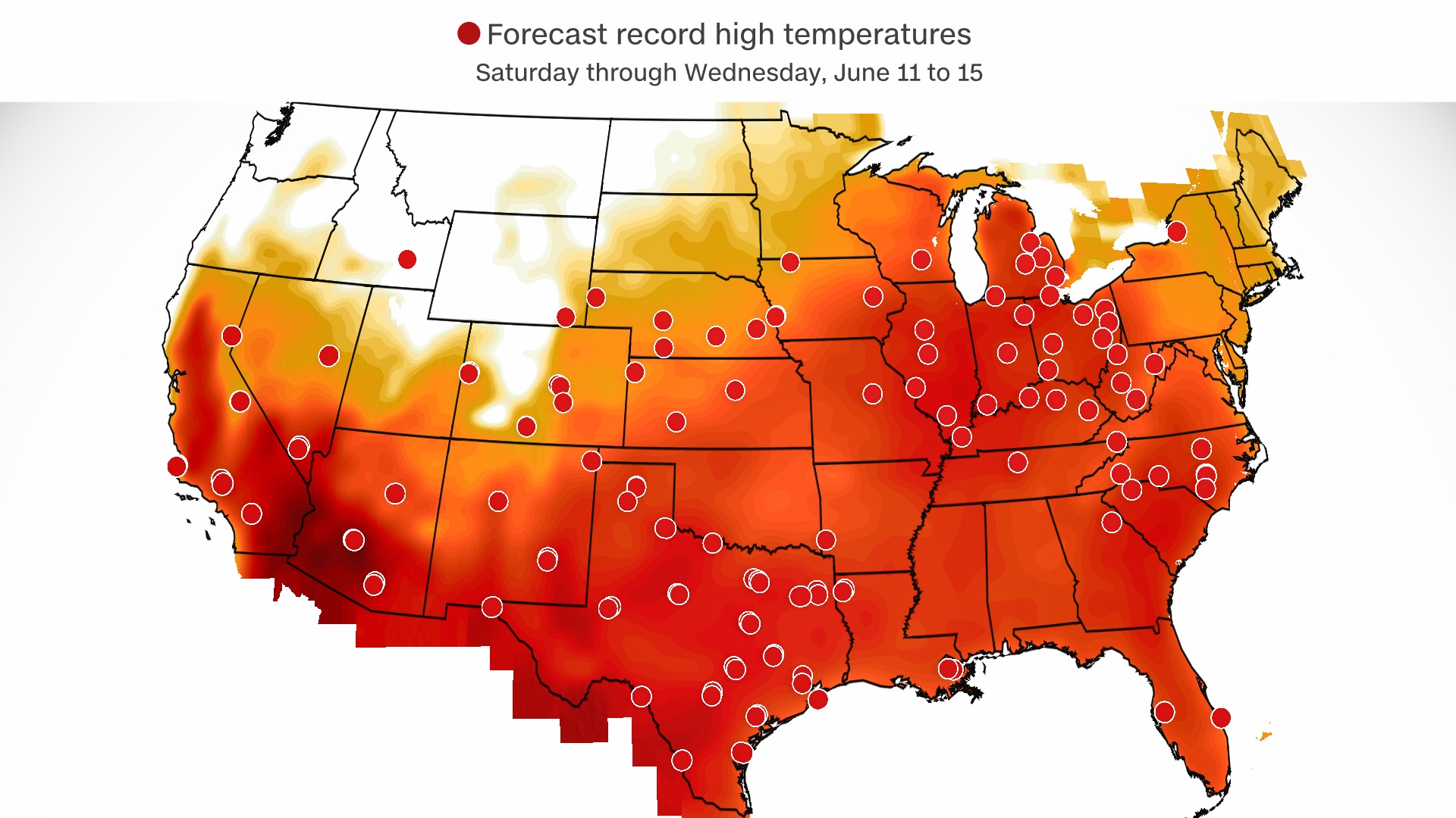 Over 60 million people across Southwest under heat alerts. Summer is ...
