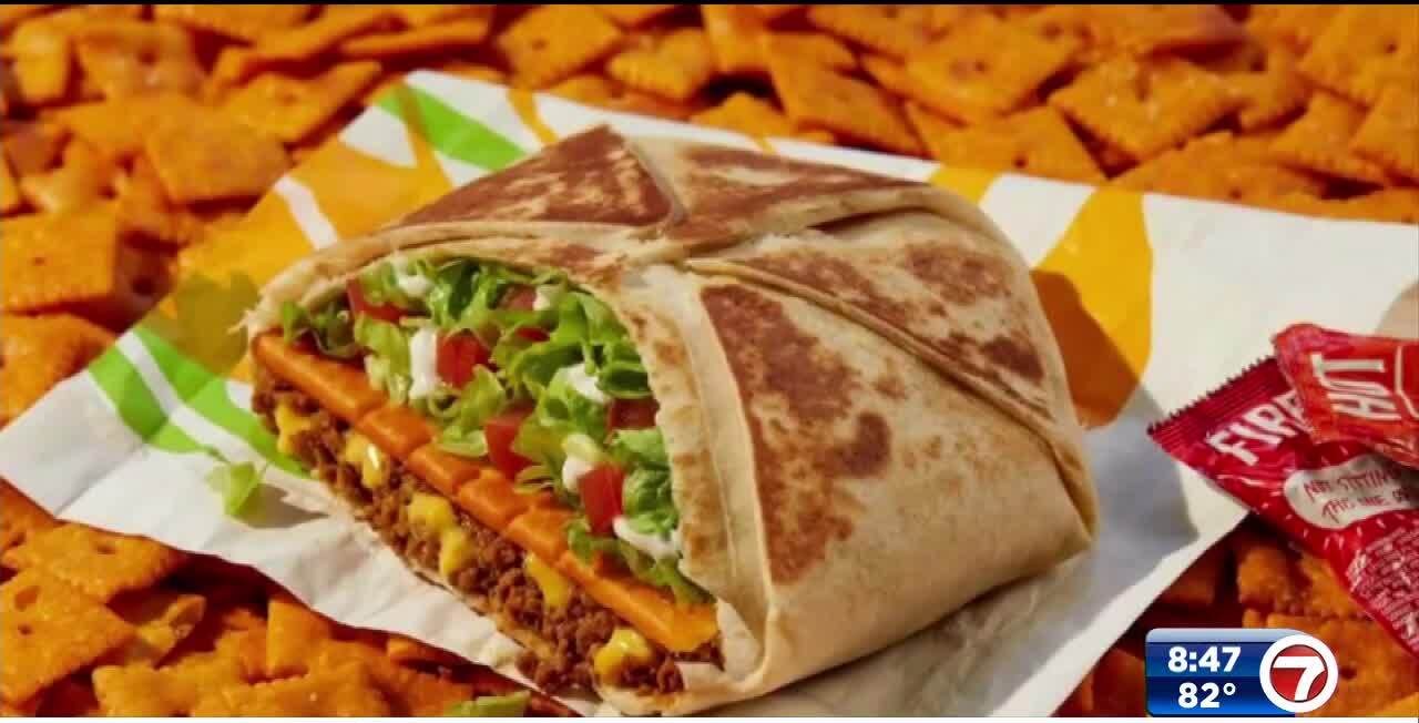 Taco Bell’s newest food uses an oversized Cheez-It - WSVN 7News | Miami ...