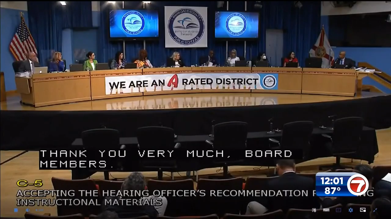 M Dcps Board Holds Meeting To Discuss Sex Ed Curriculum In Schools