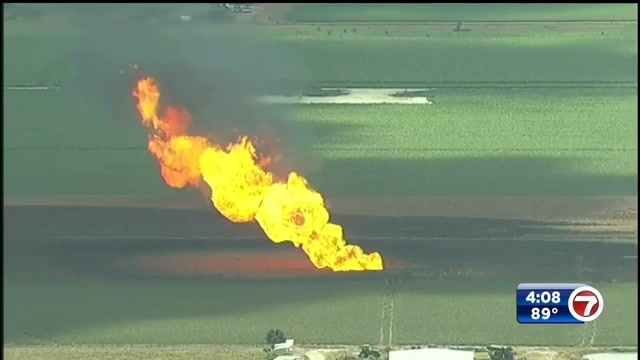 Pipeline explodes in Texas; no structures threatened, no injuries ...