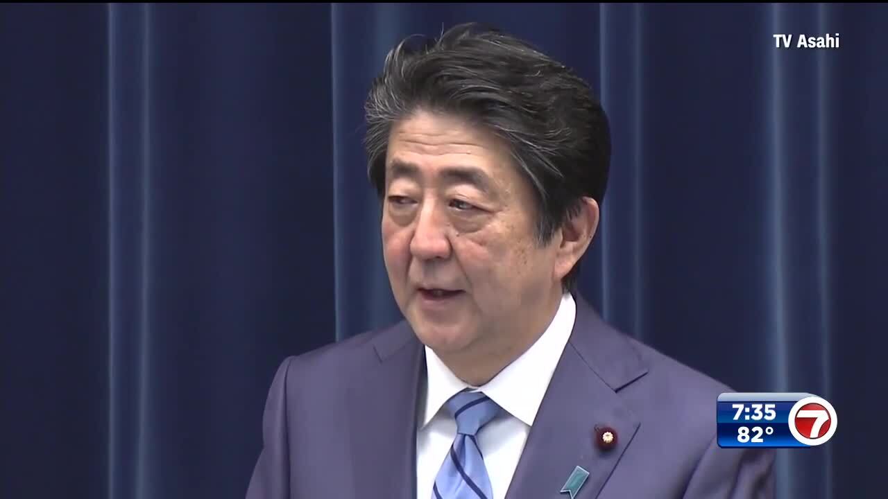 Body of assassinated former Japanese leader Shinzo Abe arrives back in ...