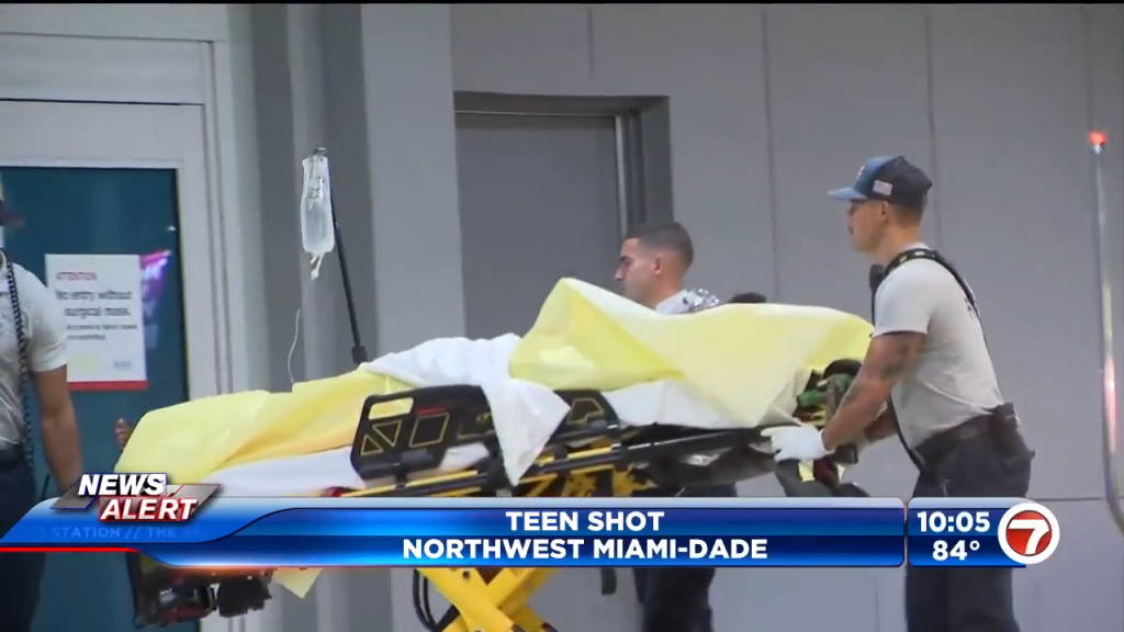 Teen Hospitalized After Drive By Shooting In Northwest Miami Dade