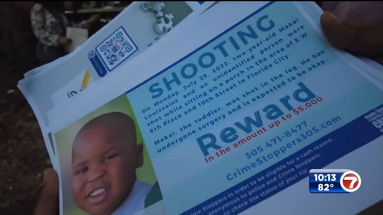 Community Leaders Hand Out Flyers In Florida City Amid Search For