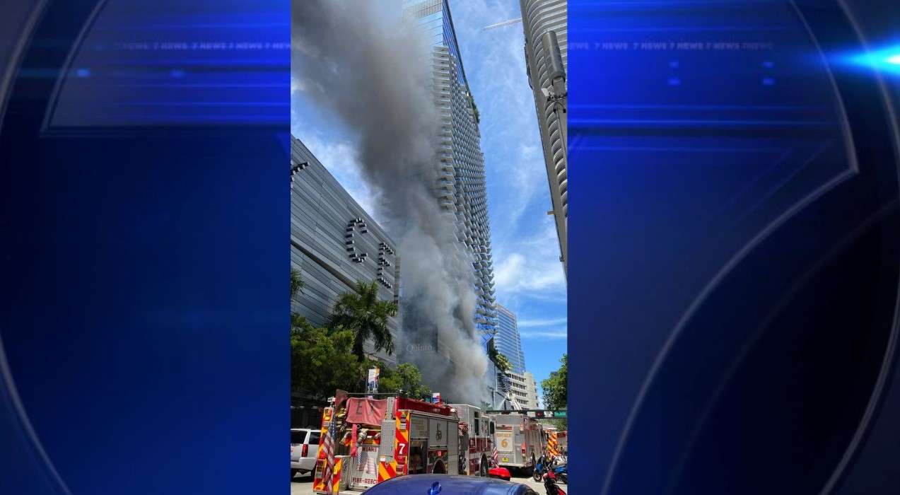 Crews put out fire at Brickell City Centre; no injuries - WSVN 7News ...