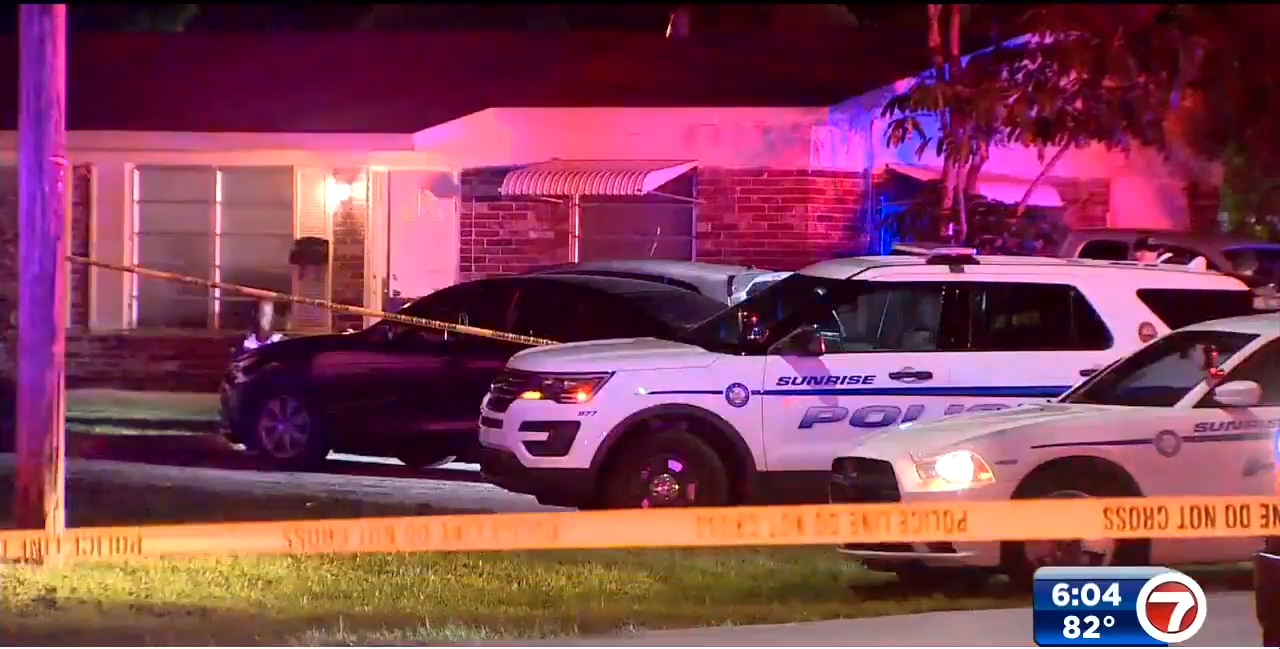 Police Investigate Shooting After Man Found Dead In Sunrise Wsvn