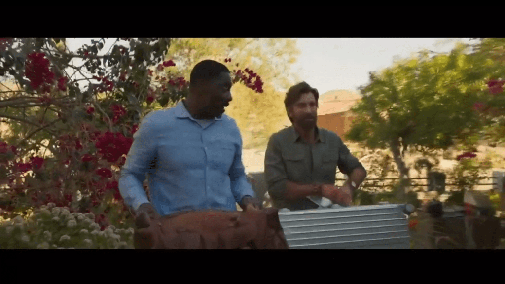 Idris Elba faces a rogue lion ravaging an African village in ‘Beast ...