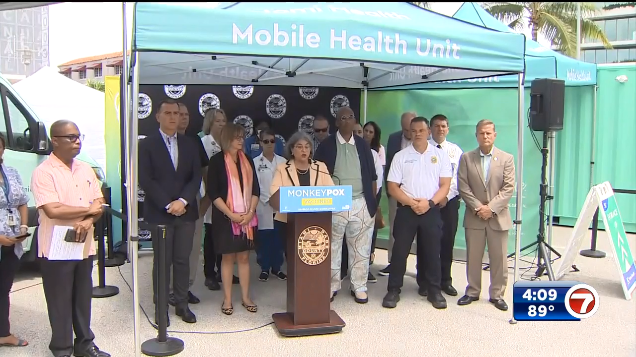 Monkeypox vaccine locations now available in Miami-Dade County, local ...