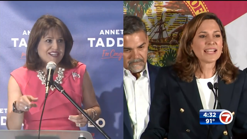 State Sen. Annette Taddeo and incumbent Maria Elvira Salazar will ...