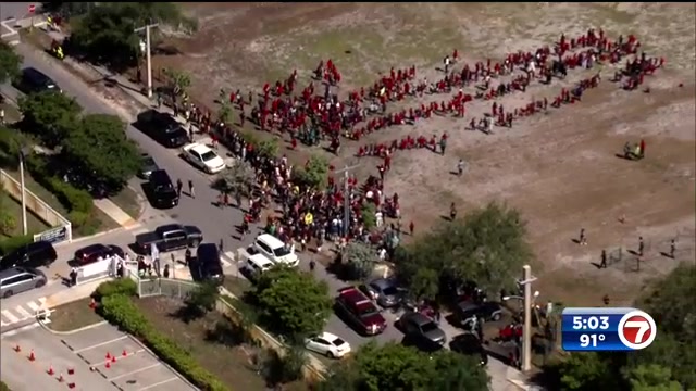 No device found after bomb threat at charter school in Hollywood prompts evacuation - WSVN 7News ...