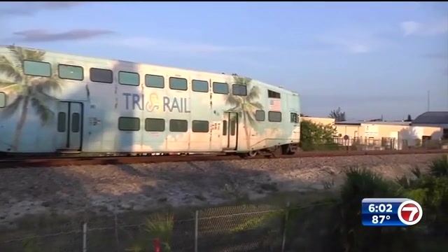 Tri-Rail train partially derails after crashing into abandoned vehicle ...