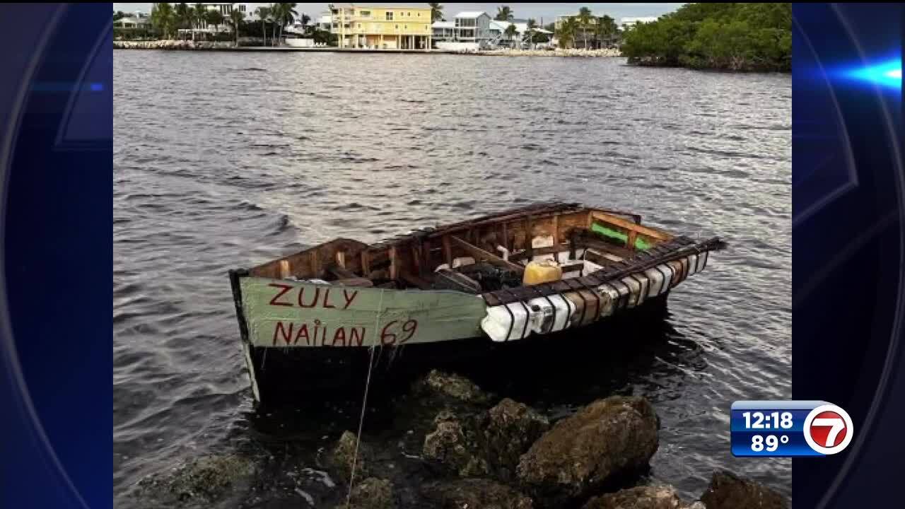 78 Cuban migrants taken into custody after arriving in the Florida Keys ...