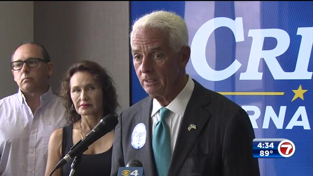 Crist dismisses campaign manager over domestic violence arrest - WSVN ...