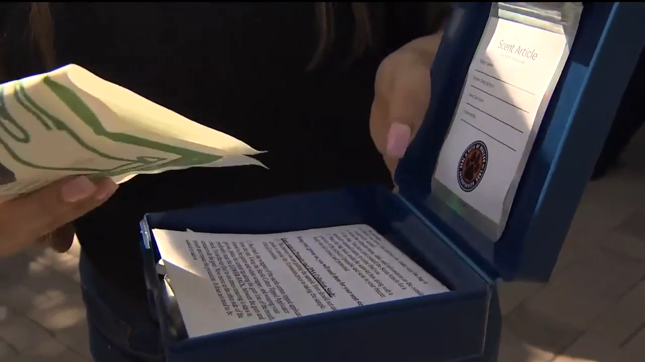 Scent kits distributed in hopes to find missing people if needed in ...