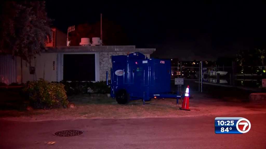 Sewer line breaks in Pompano Beach – WSVN 7News | Miami News, Weather ...