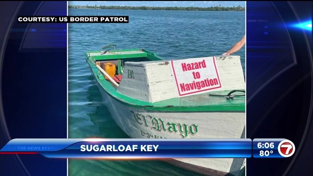 14 migrants in custody after coming ashore on Sugarloaf Key - WSVN ...