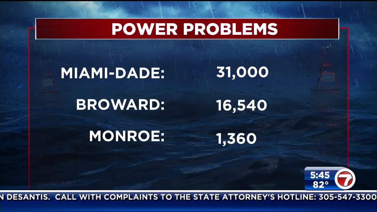Power outages throughout South Florida due to Hurricane Ian - WSVN ...