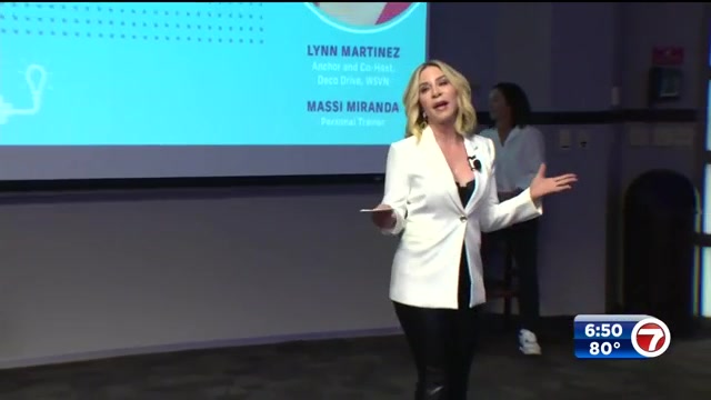 7’s Lynn Martinez guest speaks at FIU women’s leadership summit – WSVN ...