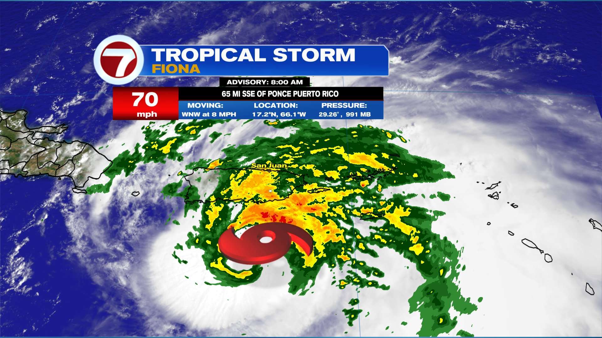 Sunday Storms for South Florida, Tracking Fiona - WSVN 7News | Miami ...