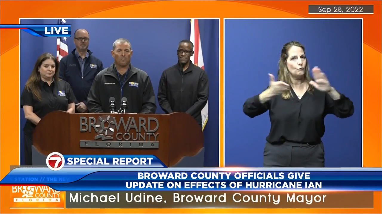 Broward County mayor speaks on Hurricane Ian impacts - WSVN 7News ...