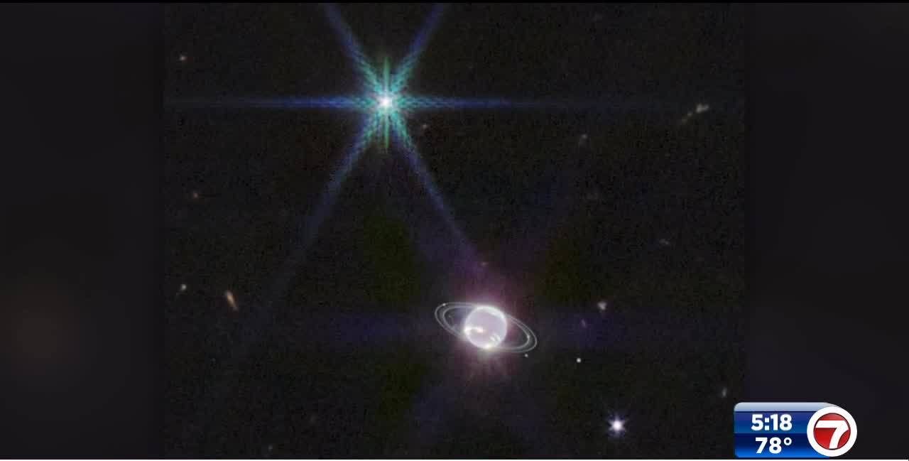 Neptune and rings shine in photos from new space telescope - WSVN 7News ...
