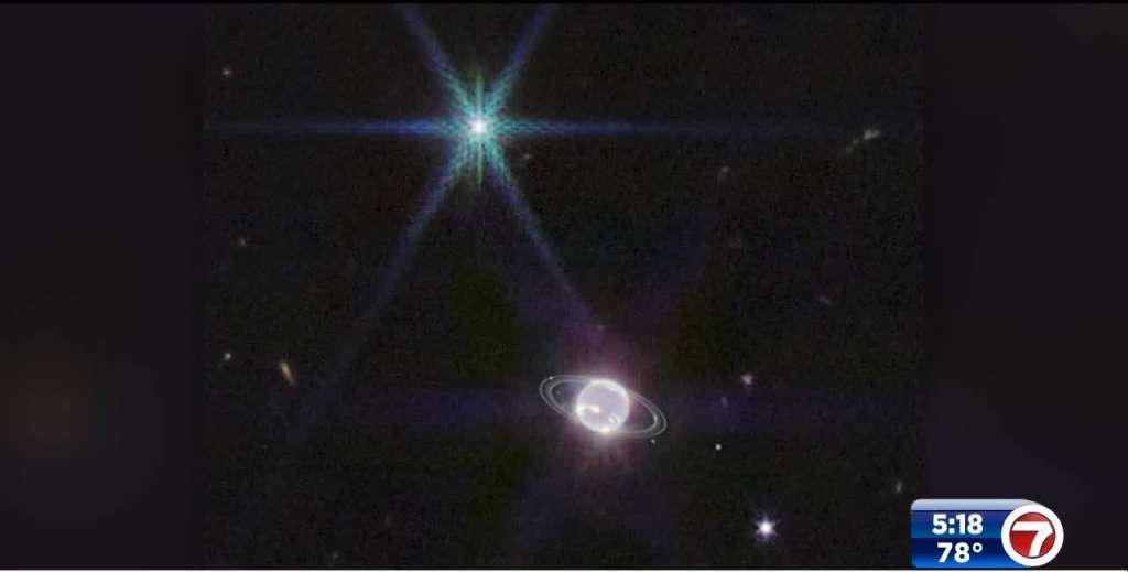 Neptune and rings shine in photos from new space telescope – WSVN 7News ...