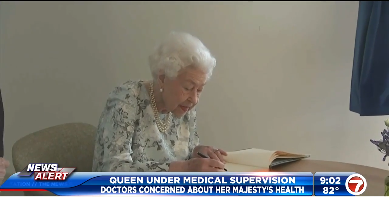 Queen Elizabeth II under medical care amid health fears - WSVN 7News ...