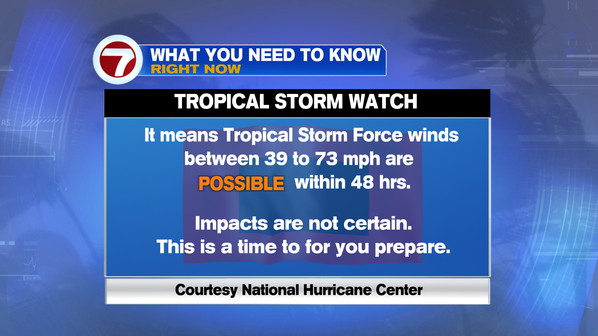 Tropical Storm Warning issued for Miami-Dade and Broward - WSVN 7News ...