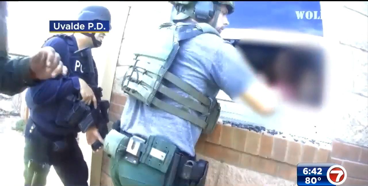 Uvalde shooting: New footage shows officers waiting outside elementary ...