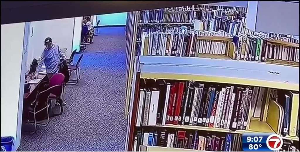 Barry University student shares video of thief who stole his laptop ...