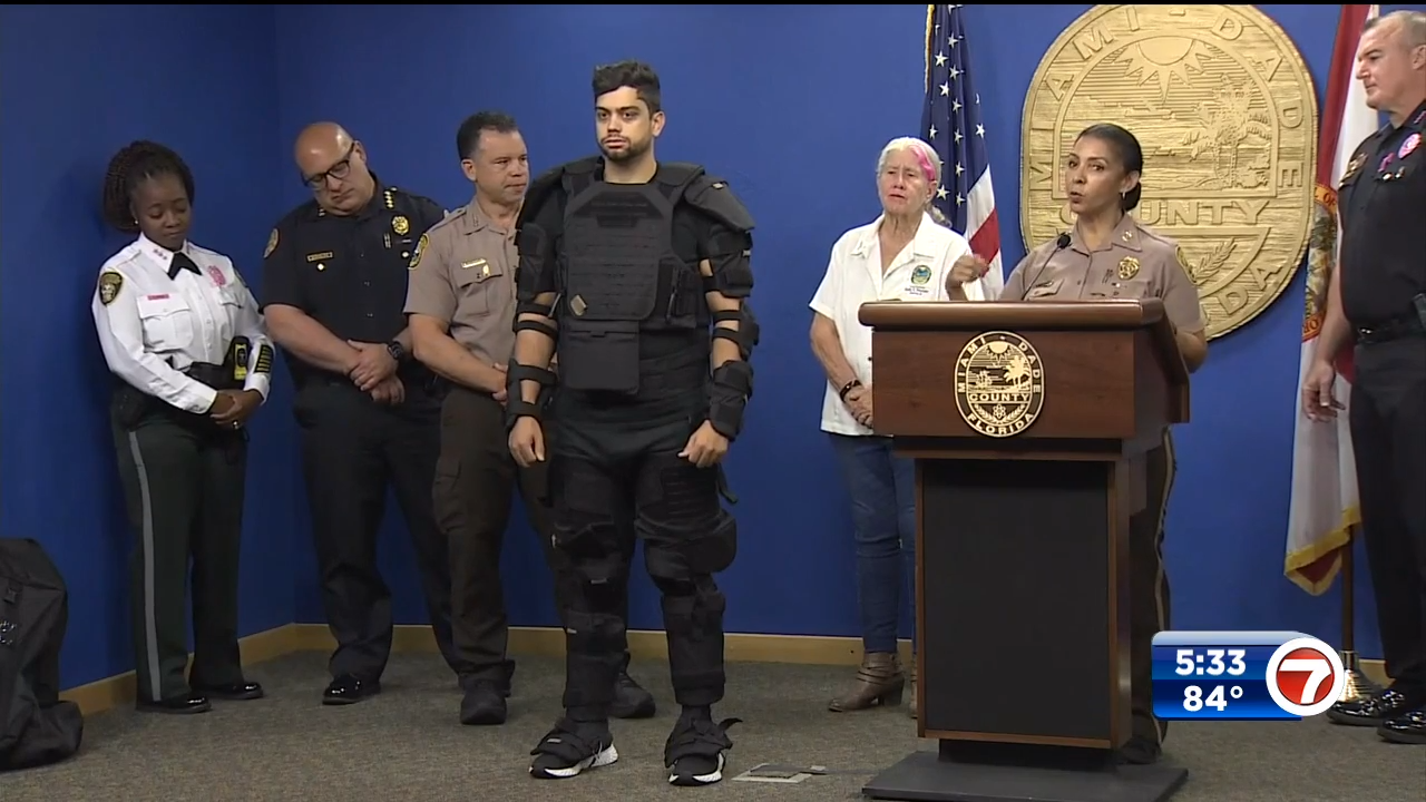 MDPD to have new protective armor from Israel - WSVN 7News | Miami News ...
