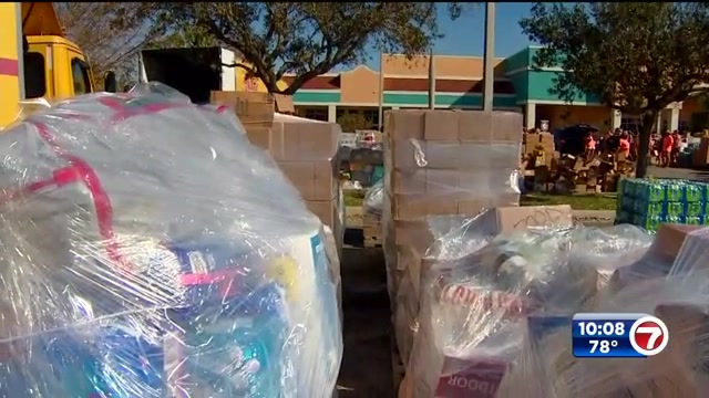 Hurricane Ian Disaster Relief Drive donations sent to Fort Myers Beach ...
