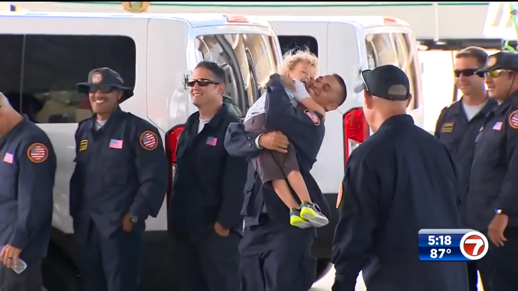 First responders return to South Florida after 2 weeks in Fort Myers ...