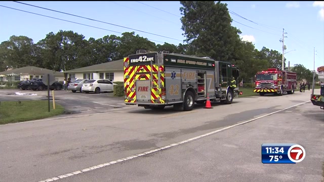 Crews put out fire at Coral Springs quadplex; 6 displaced - WSVN 7News ...