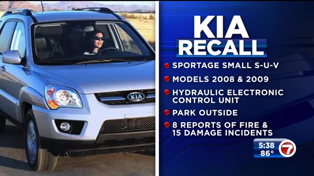 Park outside: Kia recalls SUVs again for risk of engine fire – WSVN ...