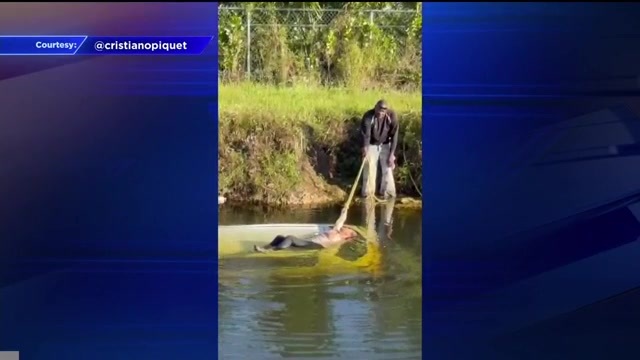 Man flying paramotor, other good Samaritans rescue woman after car ...