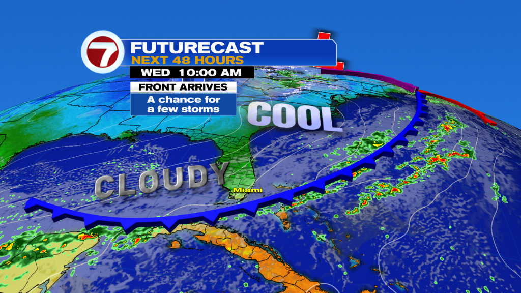 Slow-moving Fall Cold Front - WSVN 7News | Miami News, Weather, Sports ...