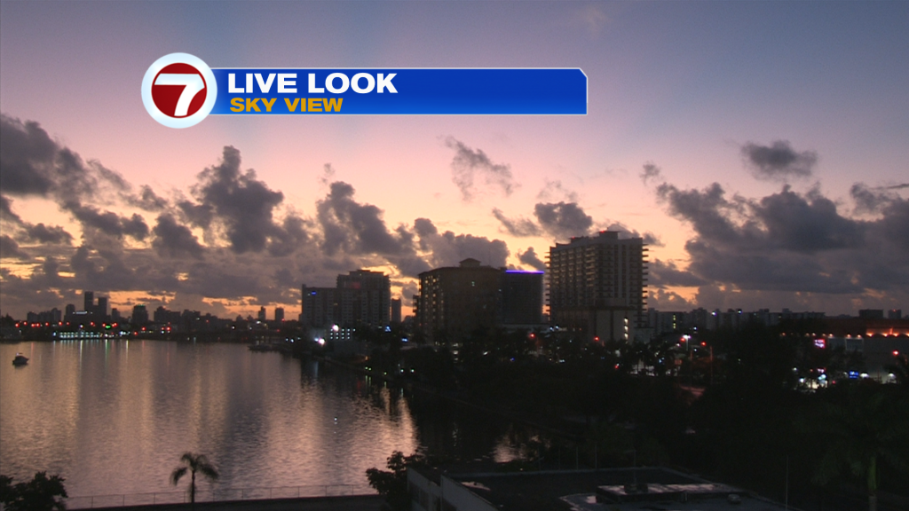 DRIER TO START THE WEEK - WSVN 7News | Miami News, Weather, Sports ...