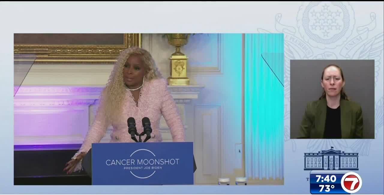 Mary J. Blige, Jill Biden team up for cancer prevention - WSVN 7News ...