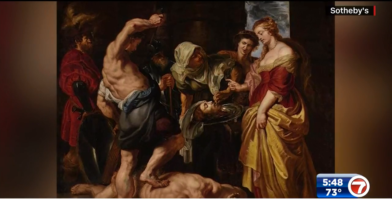 This once lost masterpiece could fetch $35 million at auction - WSVN 7News | Miami News, Weather ...