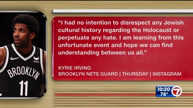 Nike splits with Kyrie Irving amid antisemitism fallout - WSVN 7News ...