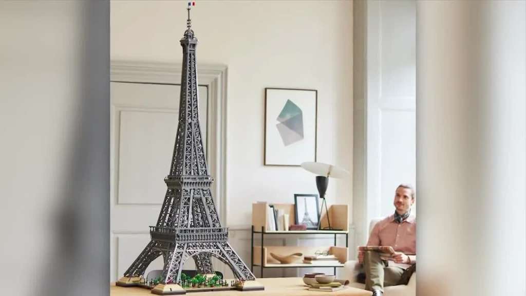 Huge Eiffel Tower is Lego’s tallest ever set – WSVN 7News | Miami News ...