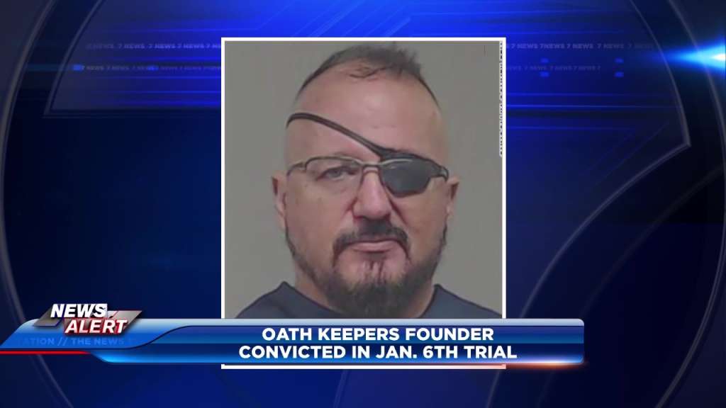 Oath Keepers’ Rhodes guilty of Jan. 6 seditious conspiracy – WSVN 7News ...