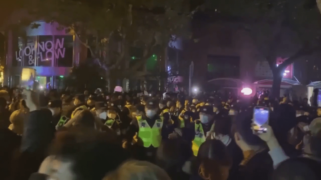 Students sent home, police on patrol as China curbs protests – WSVN ...