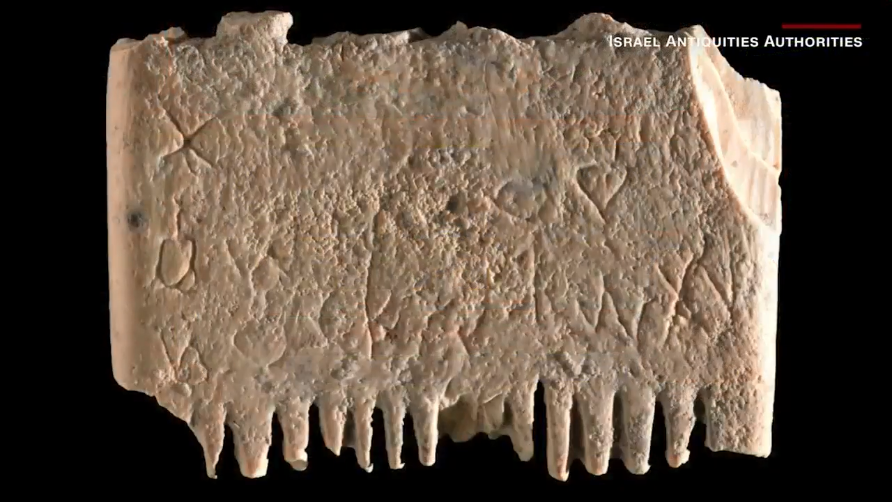 Israel archaeologists find ancient comb with ‘full sentence’ - WSVN ...