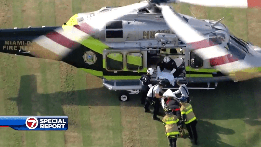 MDPD officer shot, hospitalized; person detained in connection – WSVN ...