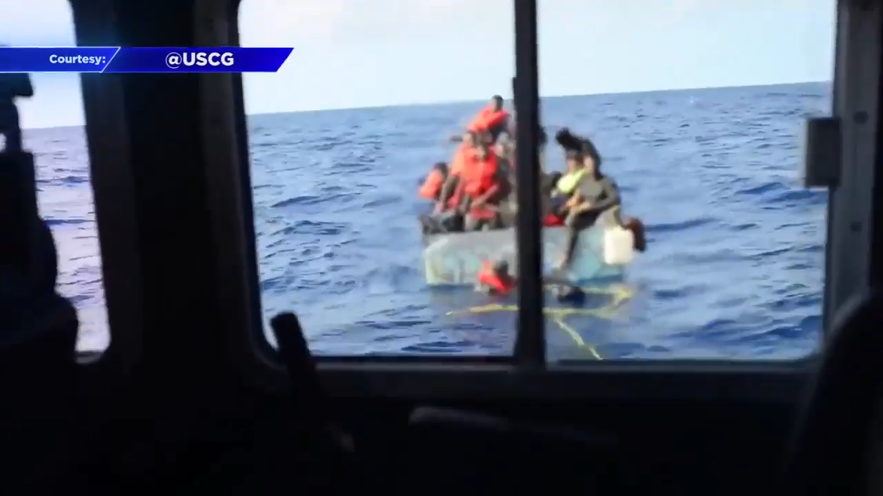 Us Coast Guard Rescues Migrants Near Marathon Wsvn 7news Miami News