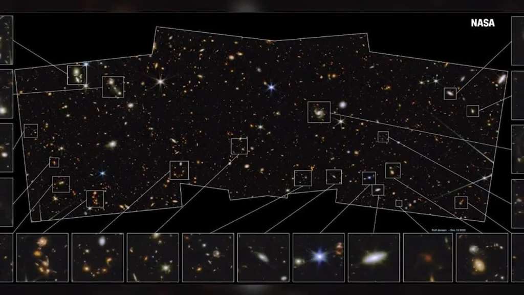 Dazzling galactic diamonds shine in new Webb telescope image – WSVN ...