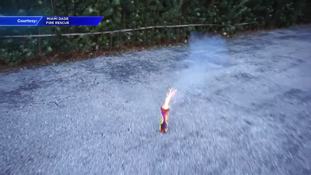 Miami-Dade Fire Rescue shares tips on firework safety - WSVN 7News ...
